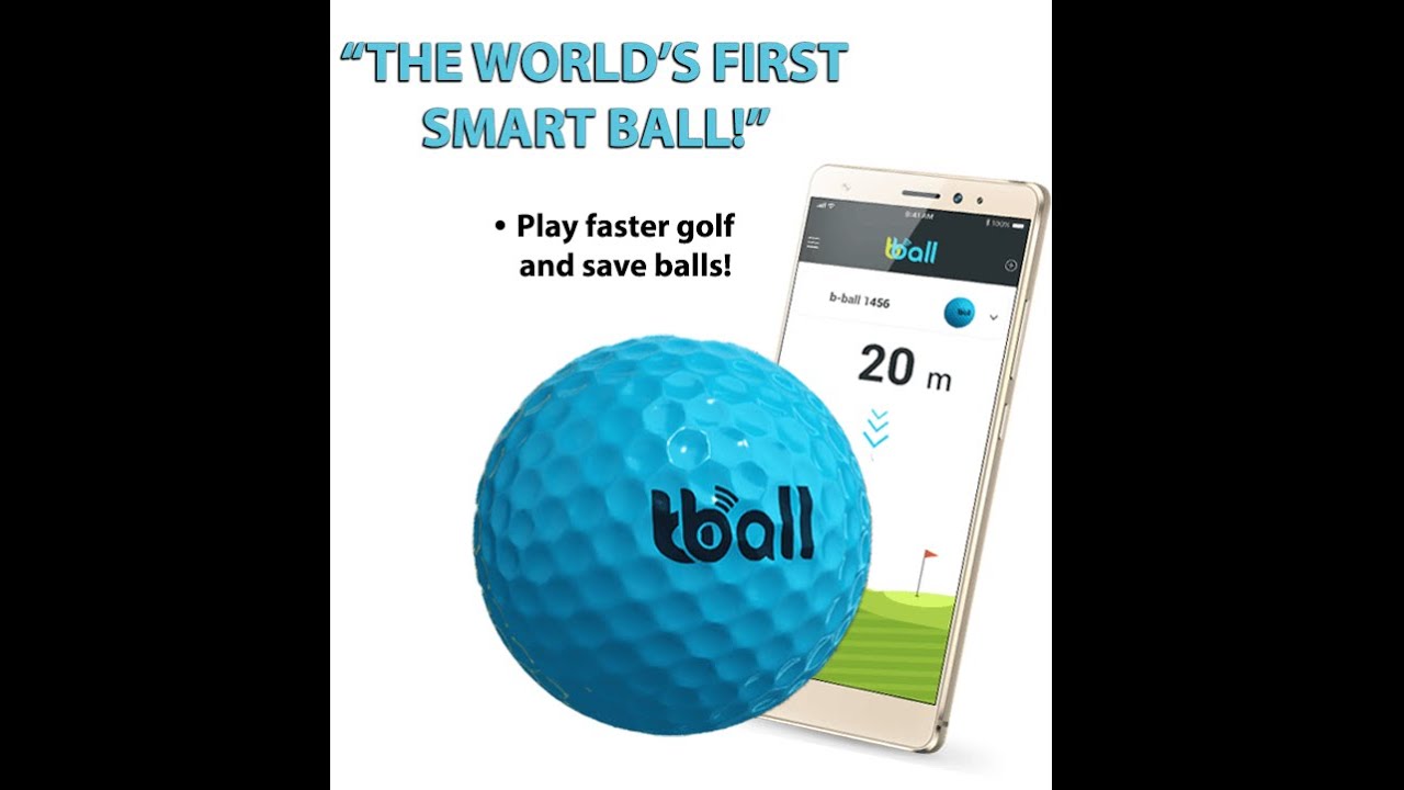 BBall - The world's 1st smart golf ball! - YouTube