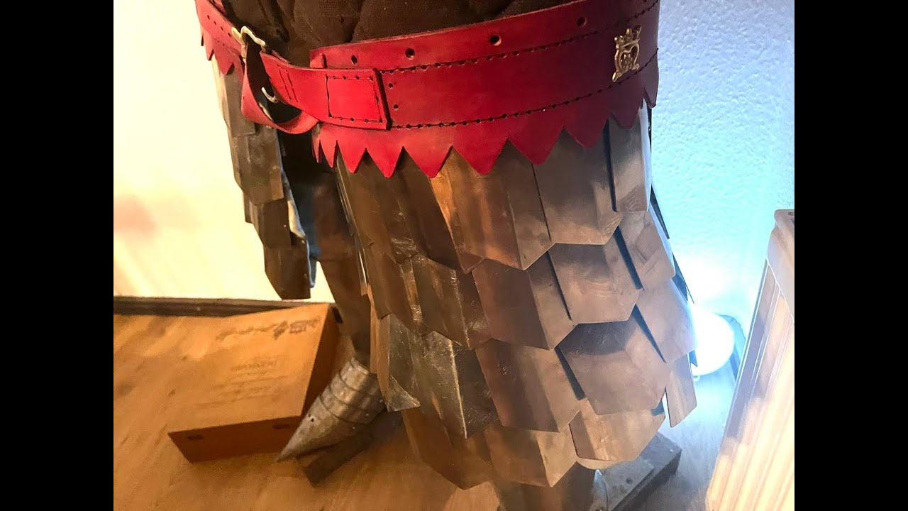 Wir bauen: Den Schuppenrock aus Titan x Medieval Titan Scale Armor ...
