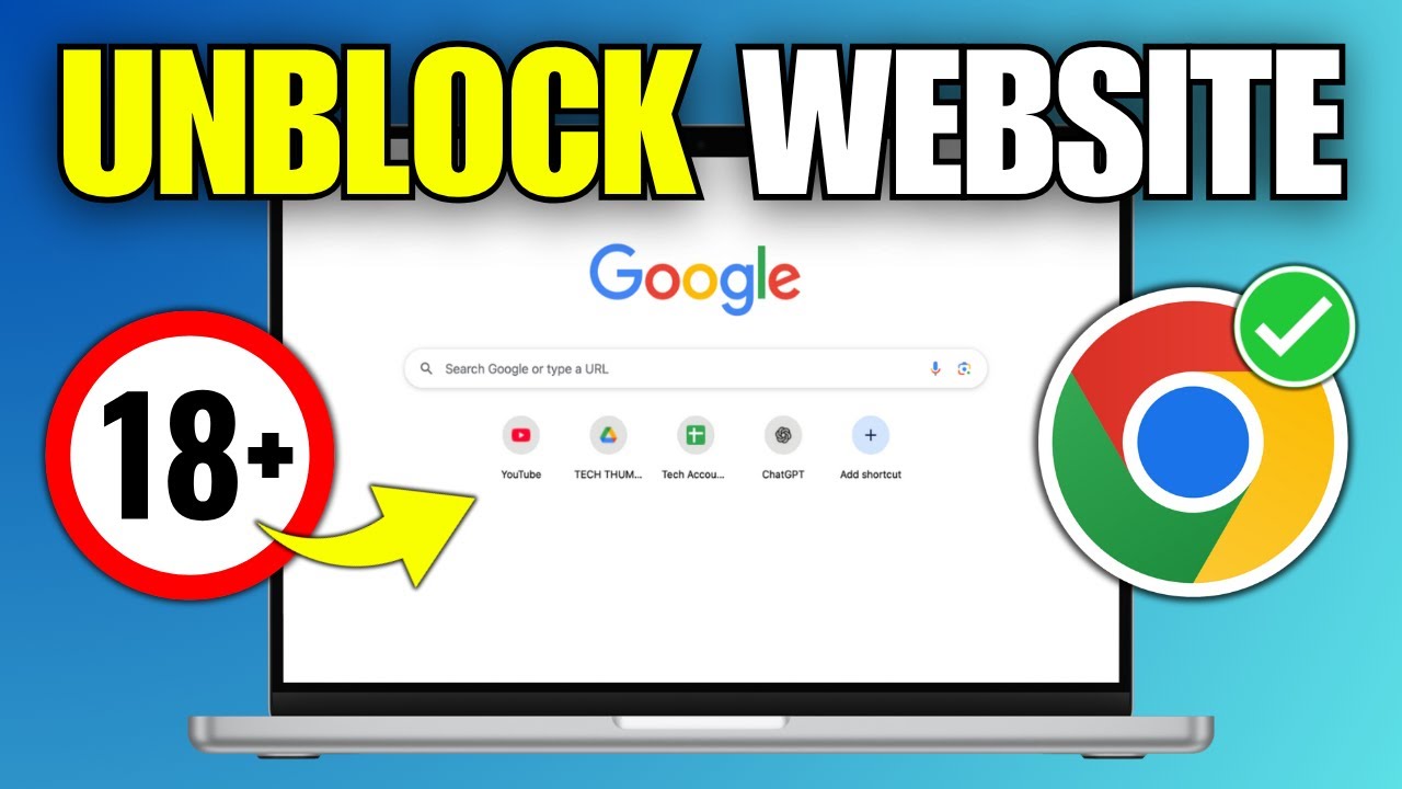 How To Unblock Websites On Chrome Browser - YouTube