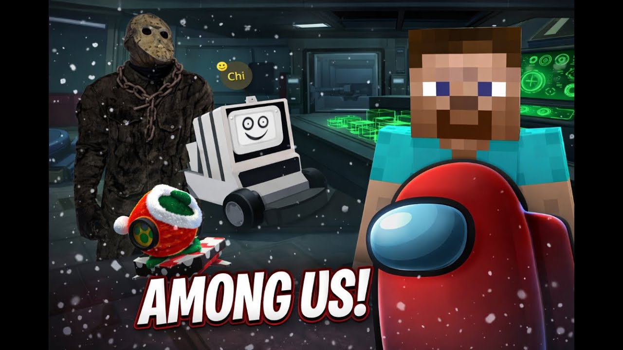 Minecraft Steve Scan | VRChat | Among US #269 - YouTube