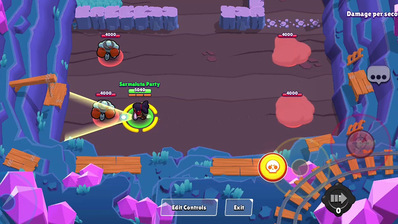 Am facut cv foarte tare pe Brawl Stars in trining cave - YouTube