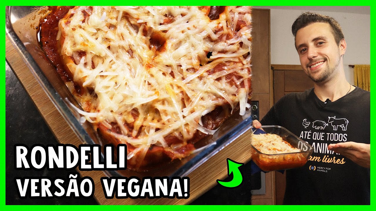 Como fazer rondelli vegano fácil? Aprenda com VegRocha! Massa de pastel ...