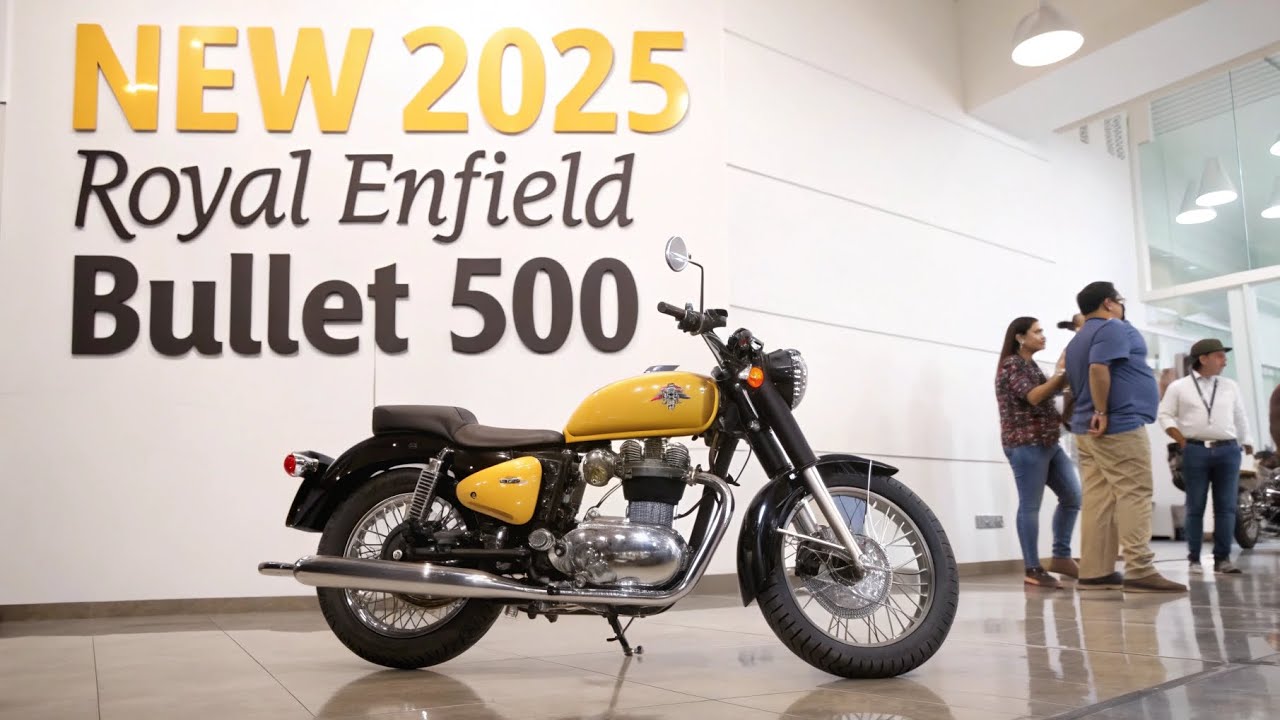 2025 Royal Enfield Bullet 500 is FINALLY HERE – You Won’t Believe the ...