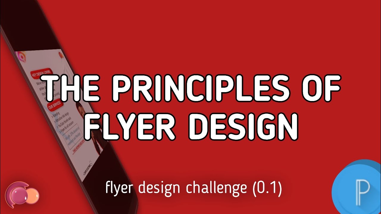 PRINCIPLES OF FLYER DESIGN|theory part|smartphone designs - YouTube