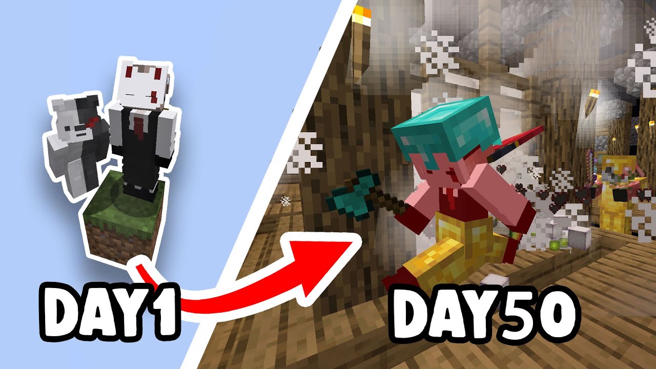 ONE BLOCK - Expanding Minecraft Base - YouTube