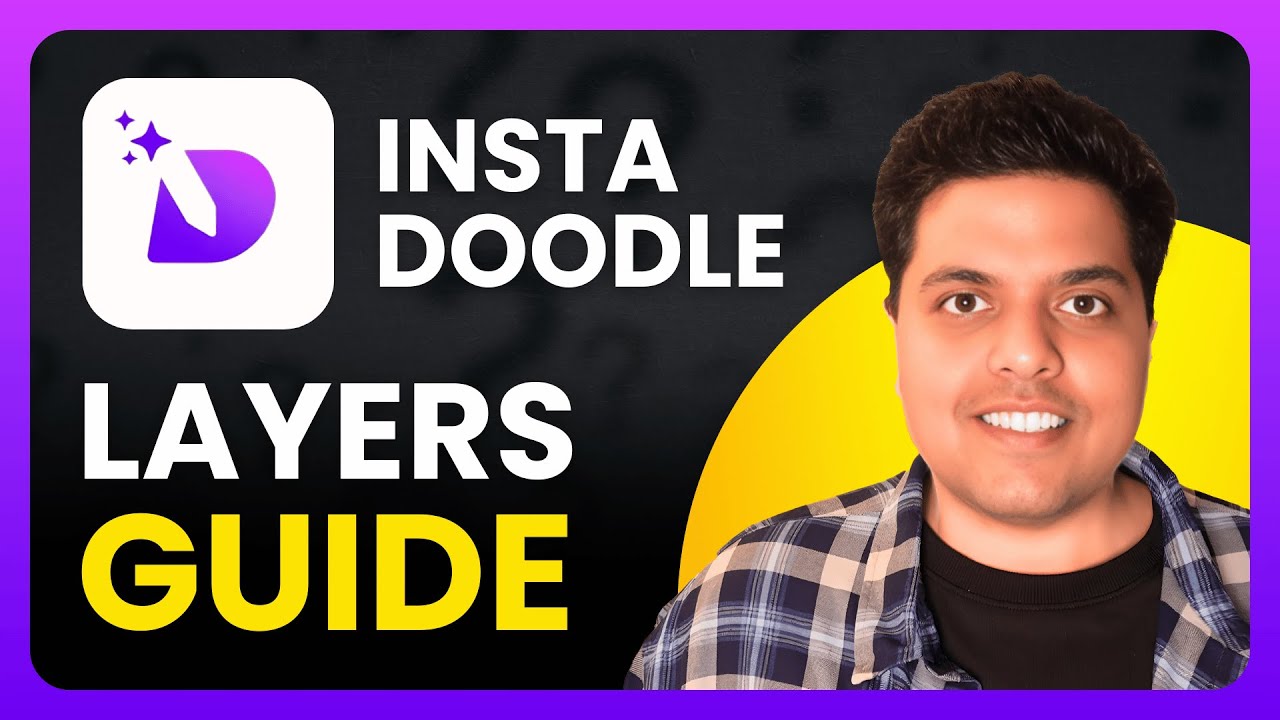 How To Use Layers in Instadoodle | Full Guide - YouTube