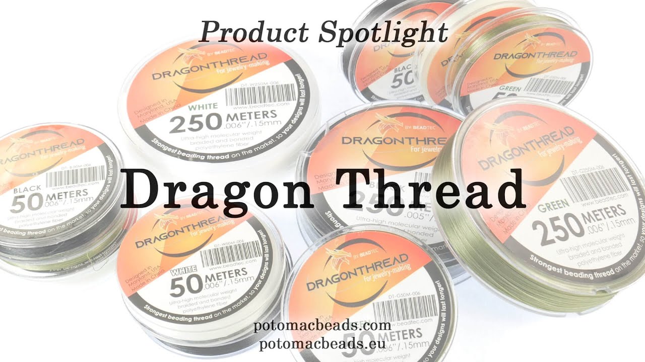Dragon Thread - Product Spotlight by PotomacBeads - YouTube