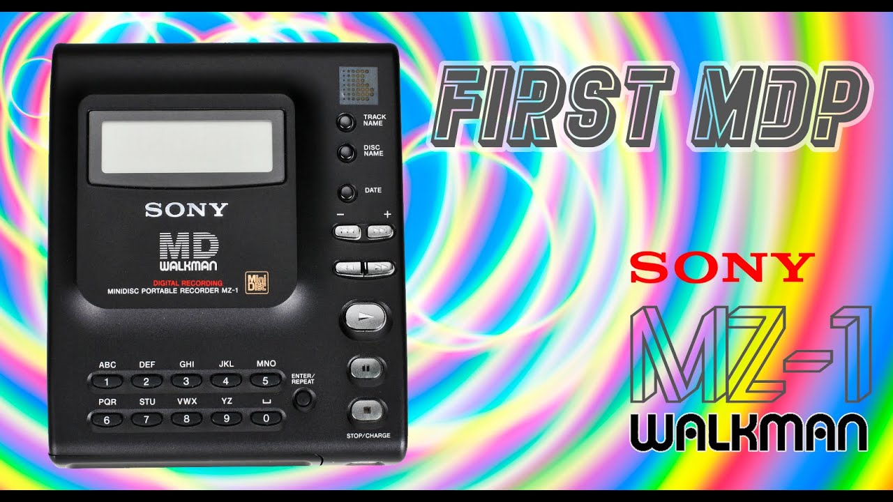 SONY MDP MZ-1 DEMO [feat. Ali Battery] #1ST Portable MDP - YouTube