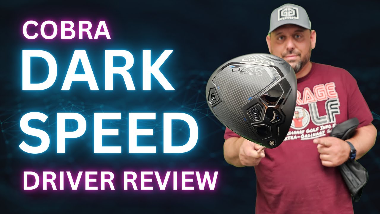 Cobra Dark Speed Driver Review | Distance and Accuracy Tested - YouTube