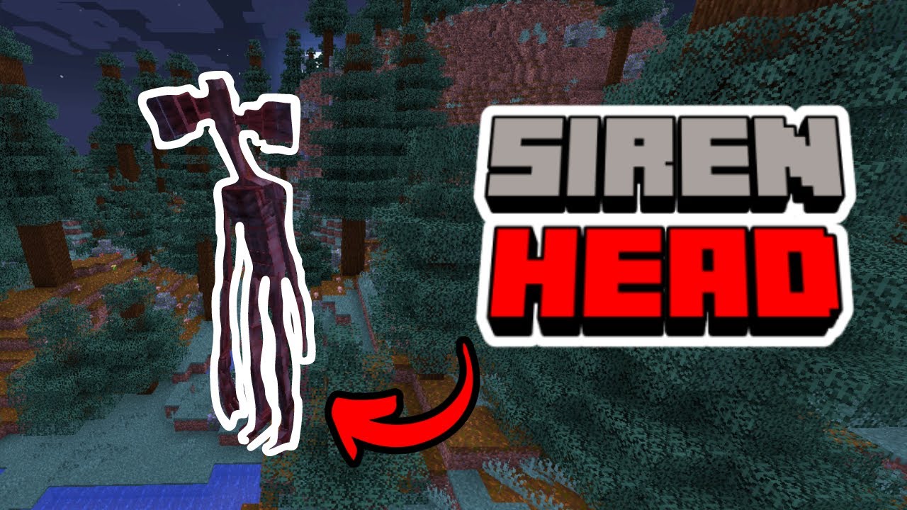SIREN HEAD In Minecraft - YouTube