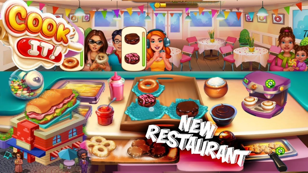 Cook It/ NEW Restaurant- Level 100 /Part 3 - YouTube