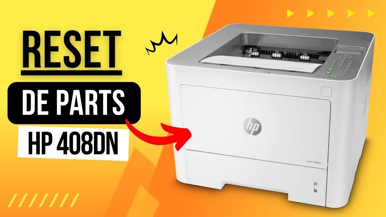 COMO FAZER RESET DE PARTES HP 408DN 408 #hp #408 - YouTube
