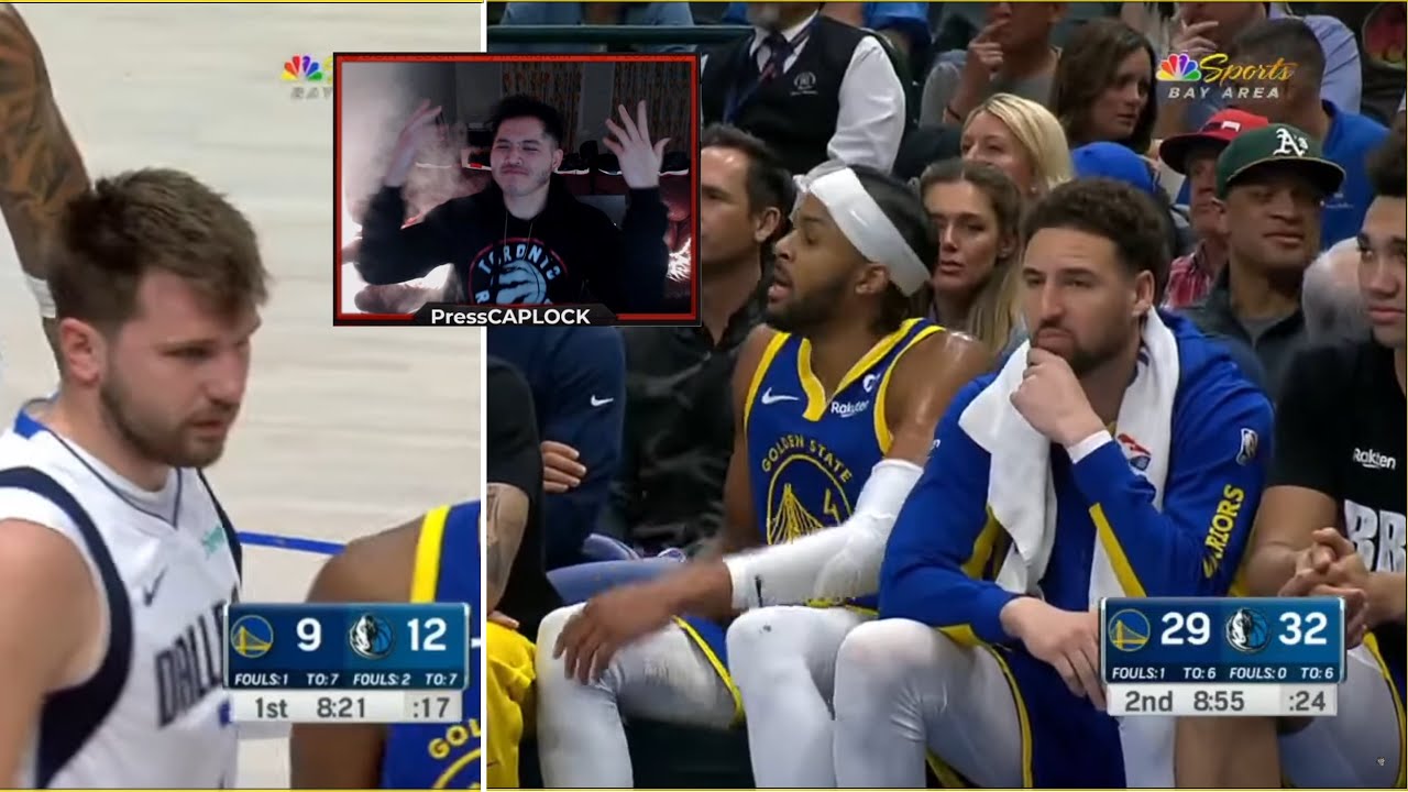 Reacting to Golden State Warriors vs Luka Doncic's Dallas Mavericks ...