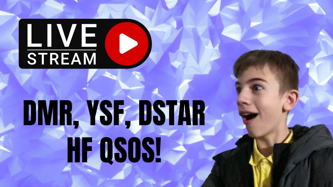 🔴K0NNK LIVE STREAM - HF, DSTAR, DMR, YSF Contacts! 9PM ET - YouTube