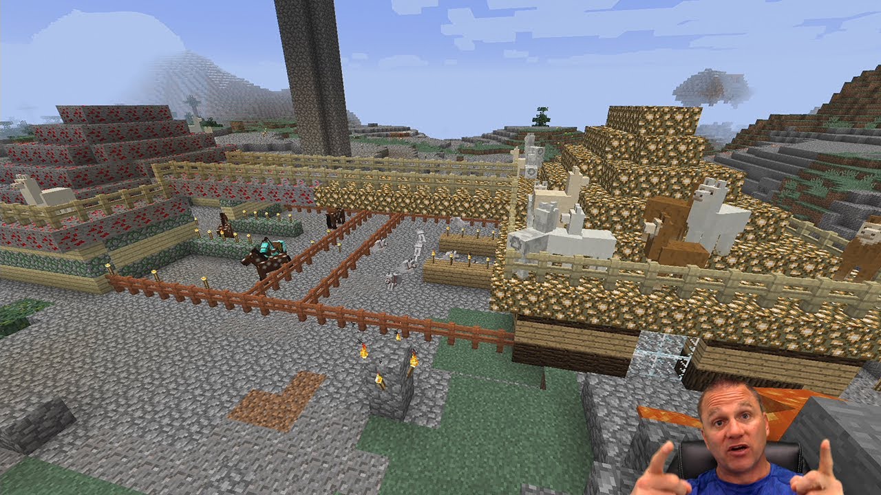 The Llama Farm | Minecraft EP-15 | Gaming With Shawn Davis - YouTube