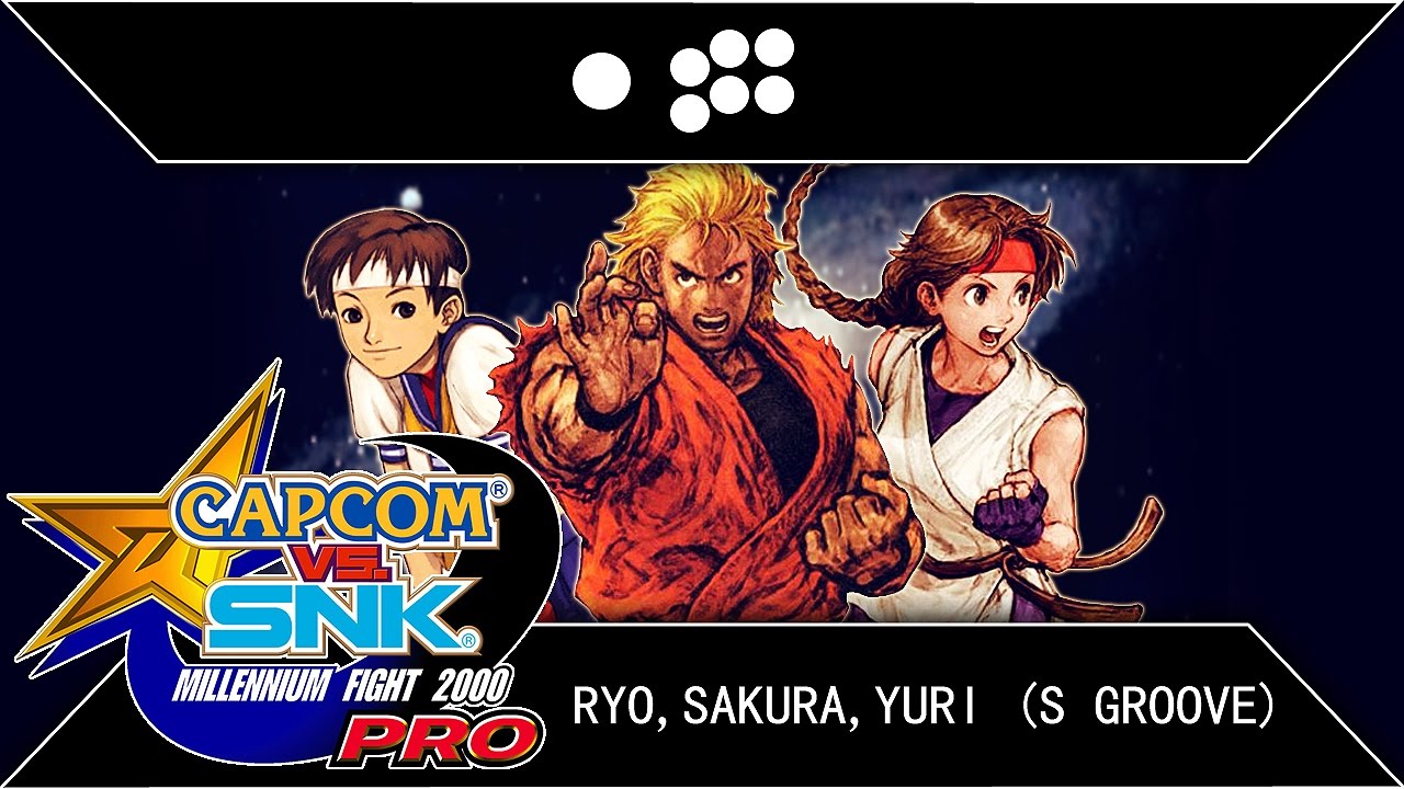 Capcom vs. SNK Millennium Fight 2000: Ryo, Sakura, Yuri Arcade ...