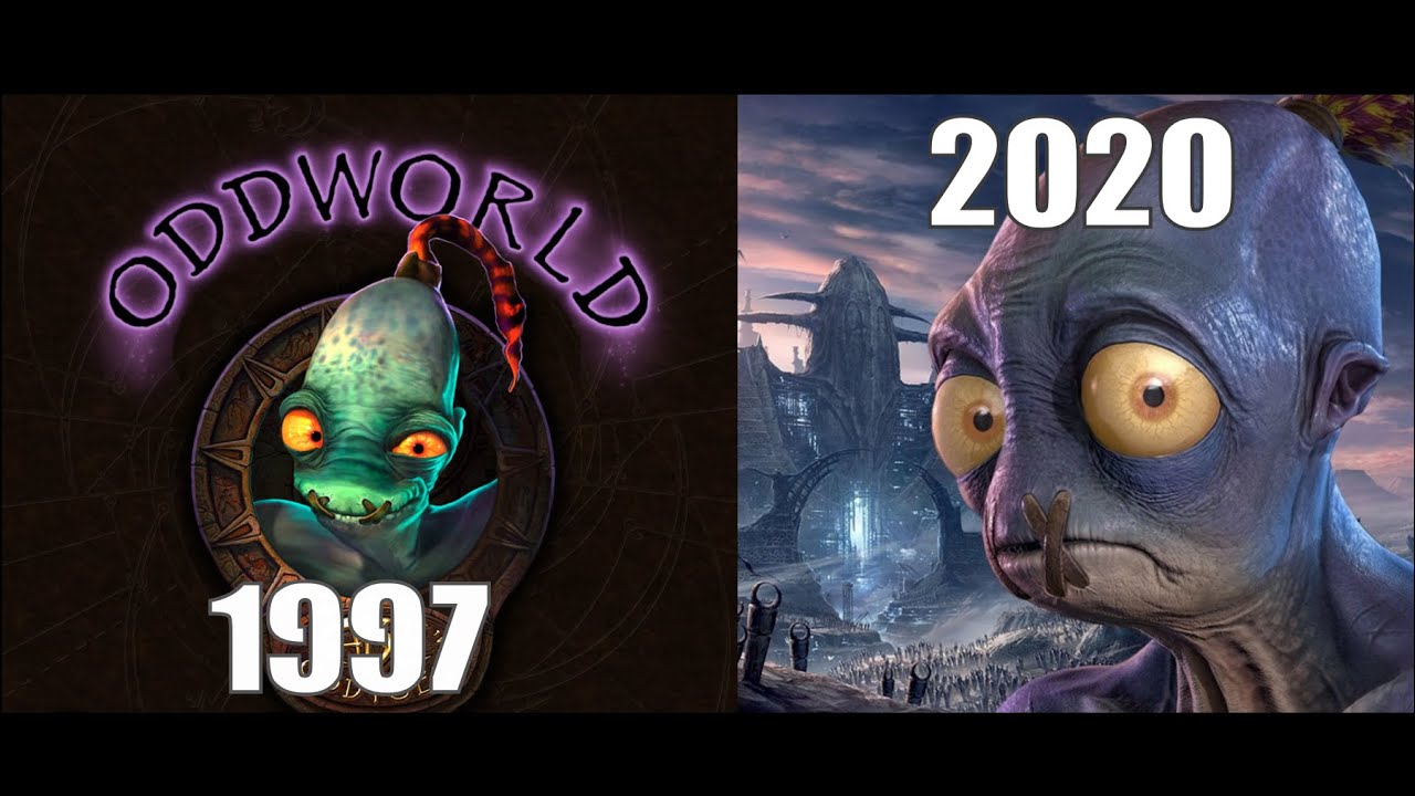 Evolution of Oddworld 1997 - 2020 - YouTube