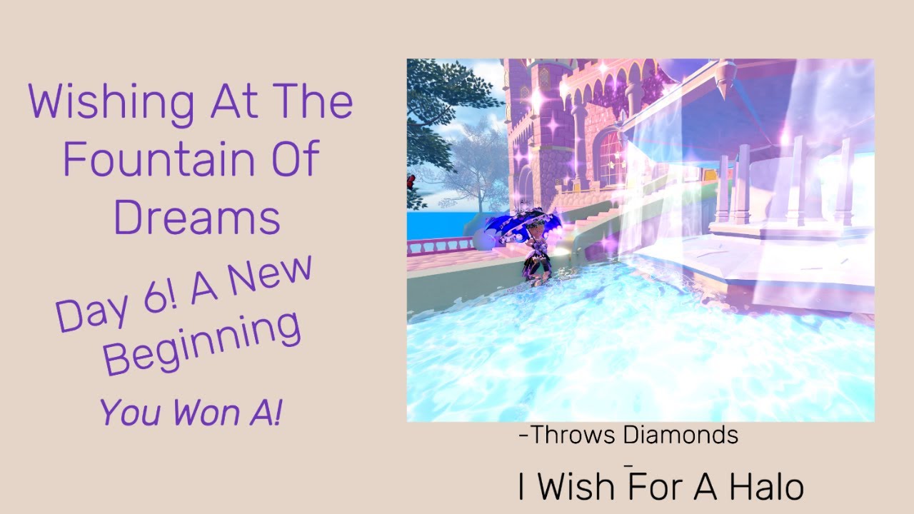 I Wish At The Royale High New School Fountain - YouTube