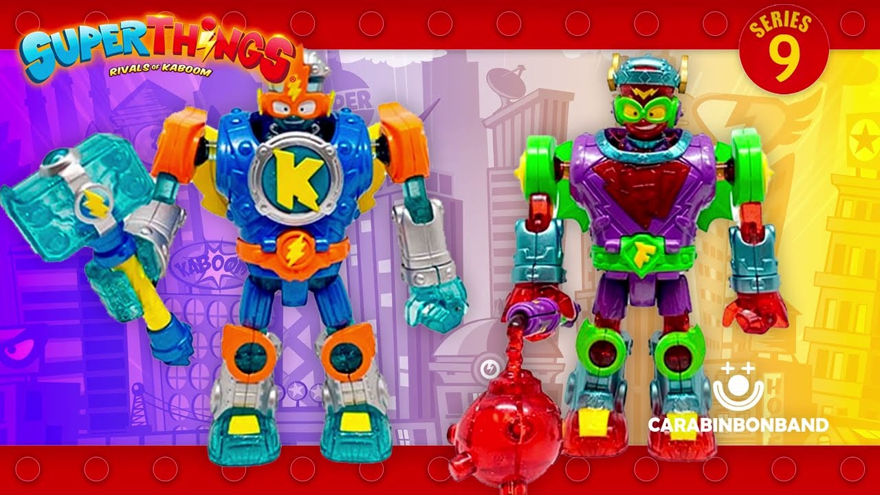 #SUPERTHINGS Serie 9 - superbots, kazoom kids y cómic guía - By CARA BIN BON BAND - YouTube