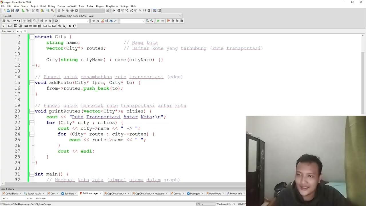 PEMROGRAMAN STRUKTUR DATA - GRAPH - YouTube