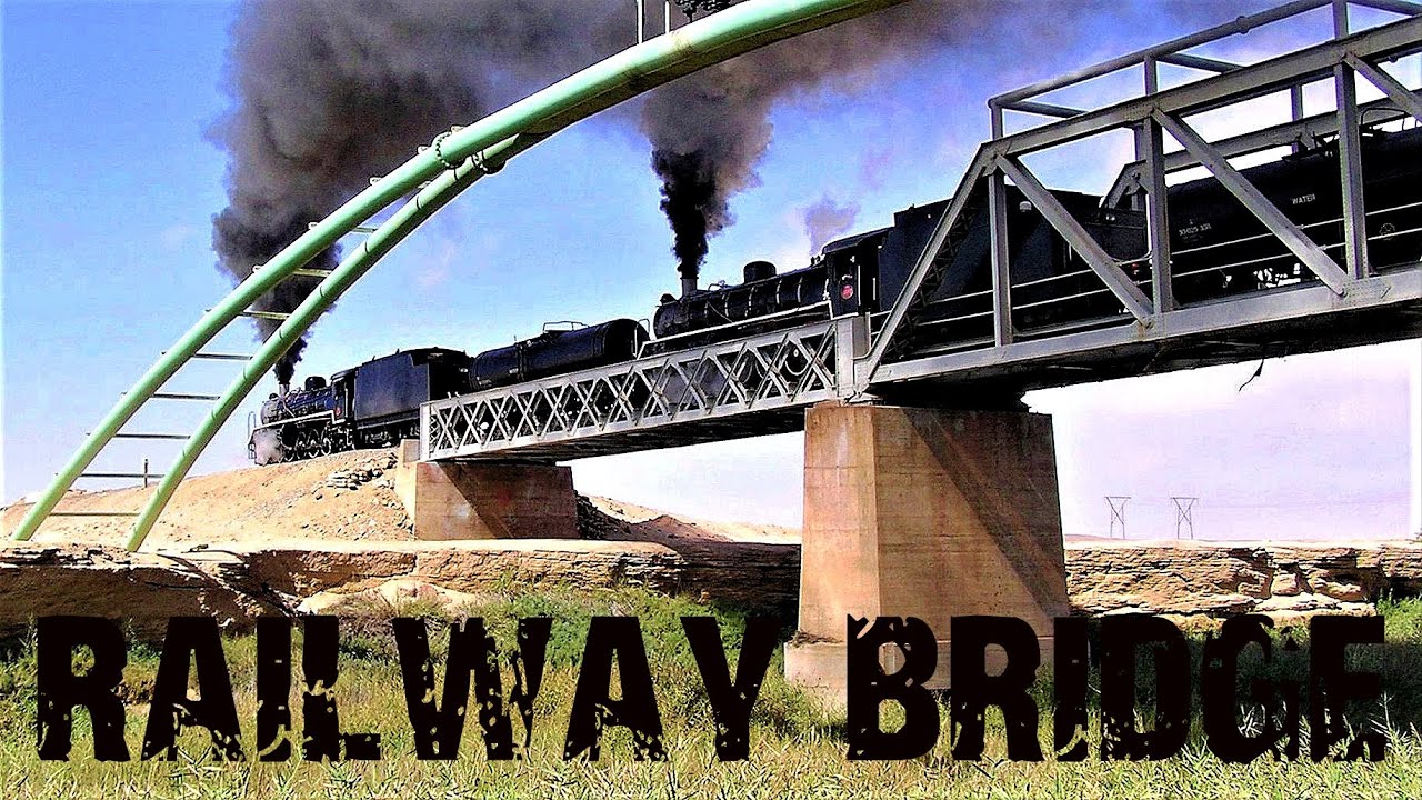 New railway bridge in Dorob Park near Swakopmund in Namibia, southern ...