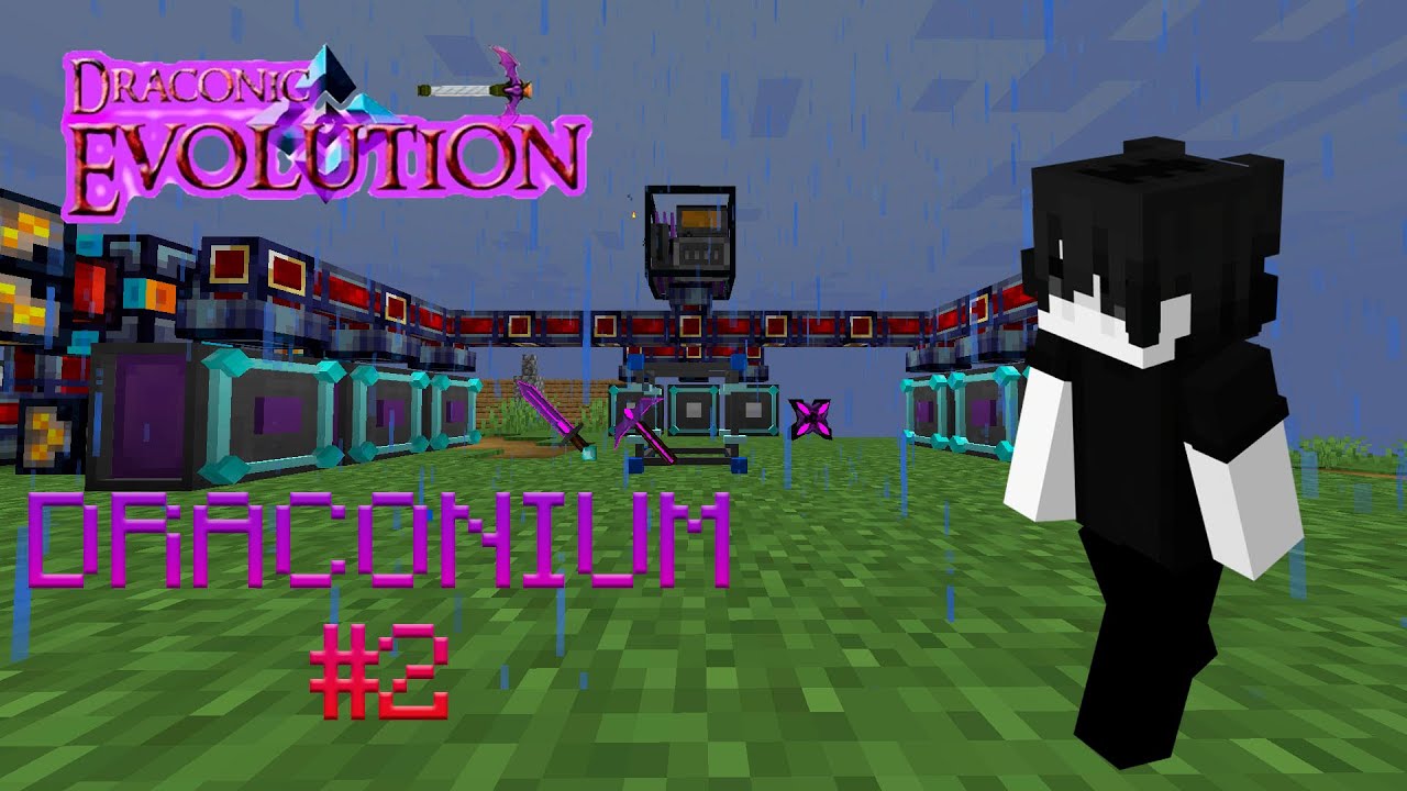 DRACONIUM #2 1видео-1мод (Draconic Evolution) - YouTube