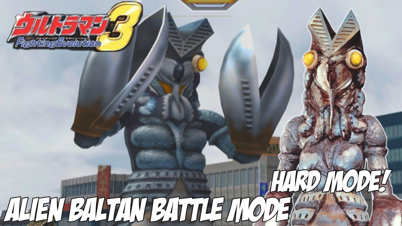 ALIEN BALTAN BATTLE MODE - ULTRAMAN FE3 - HARD MODE! - YouTube