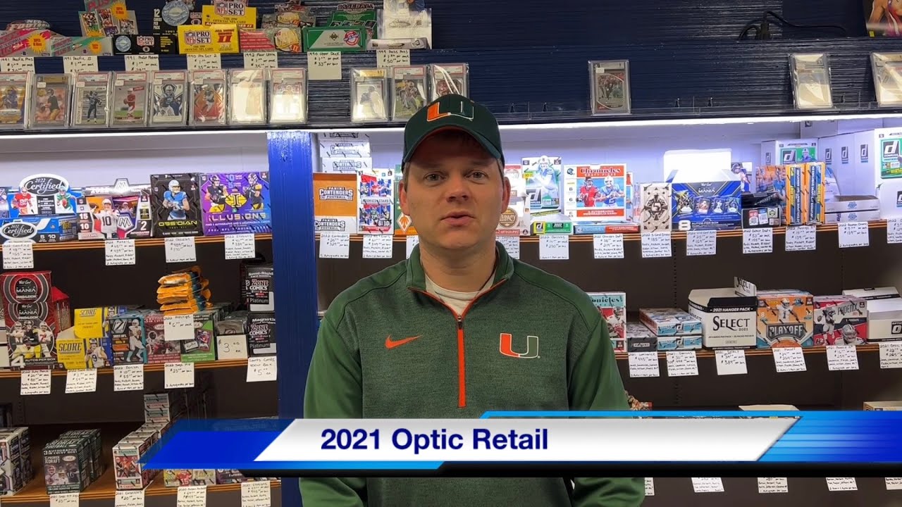2021 Panini Donruss Optic Football Retail Box Break - YouTube
