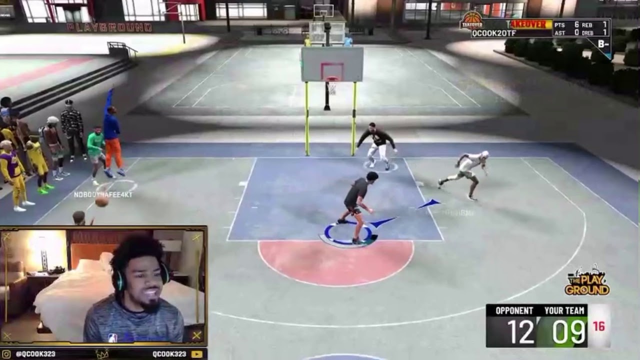 LEBRON AD AND QUINN COOK GET THEIR SERVERS FRIED WHILE PLAYING NBA2K ...
