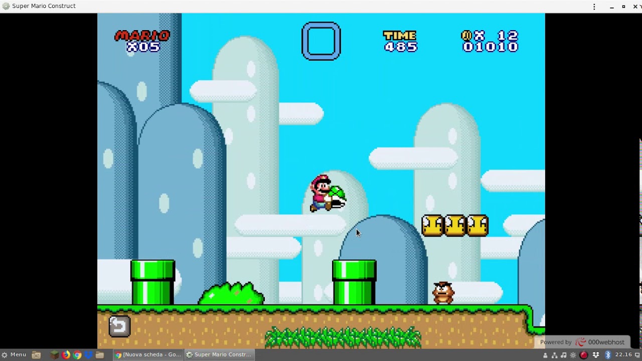 Super Mario Construct gameplay #2 - YouTube