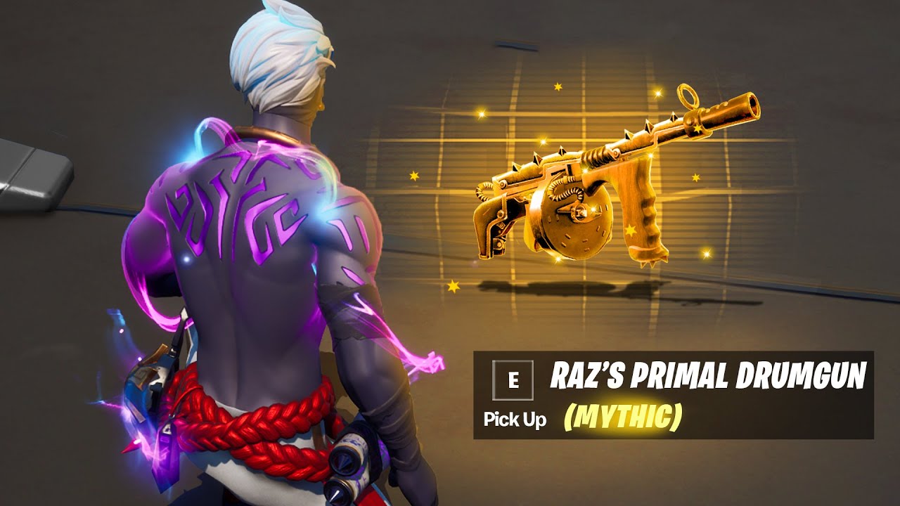 NEW Fortnite SECRET MYTHIC WEAPON BOSS Update - YouTube