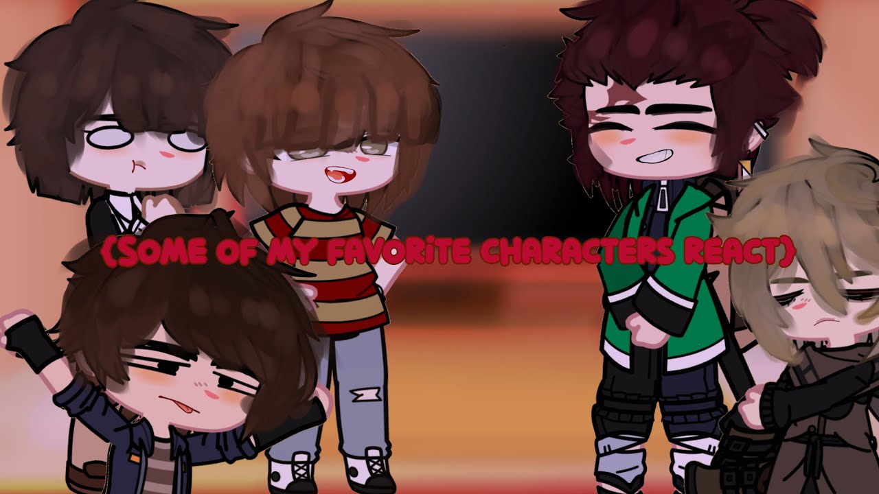{Some of my favorite characters react}2/2|| [unfinished] The human bean ...