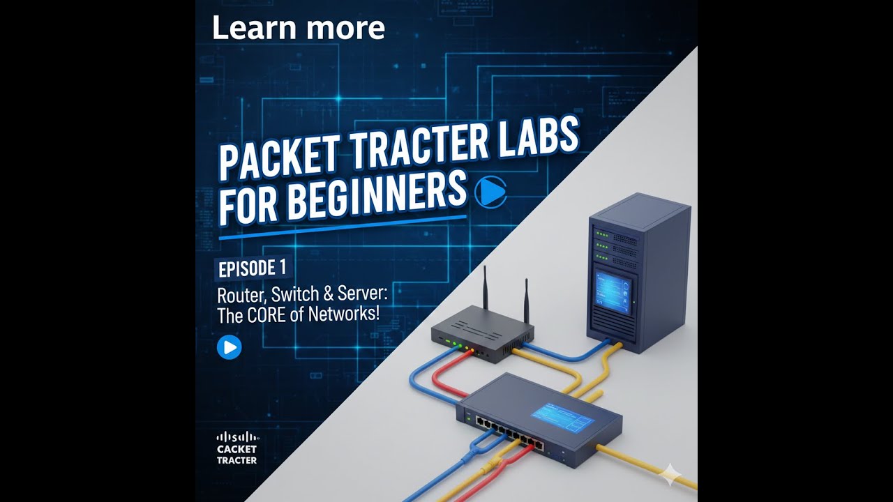 Cisco Packet Tracer for Beginners | Devices & Their Roles (Episode 1 ...