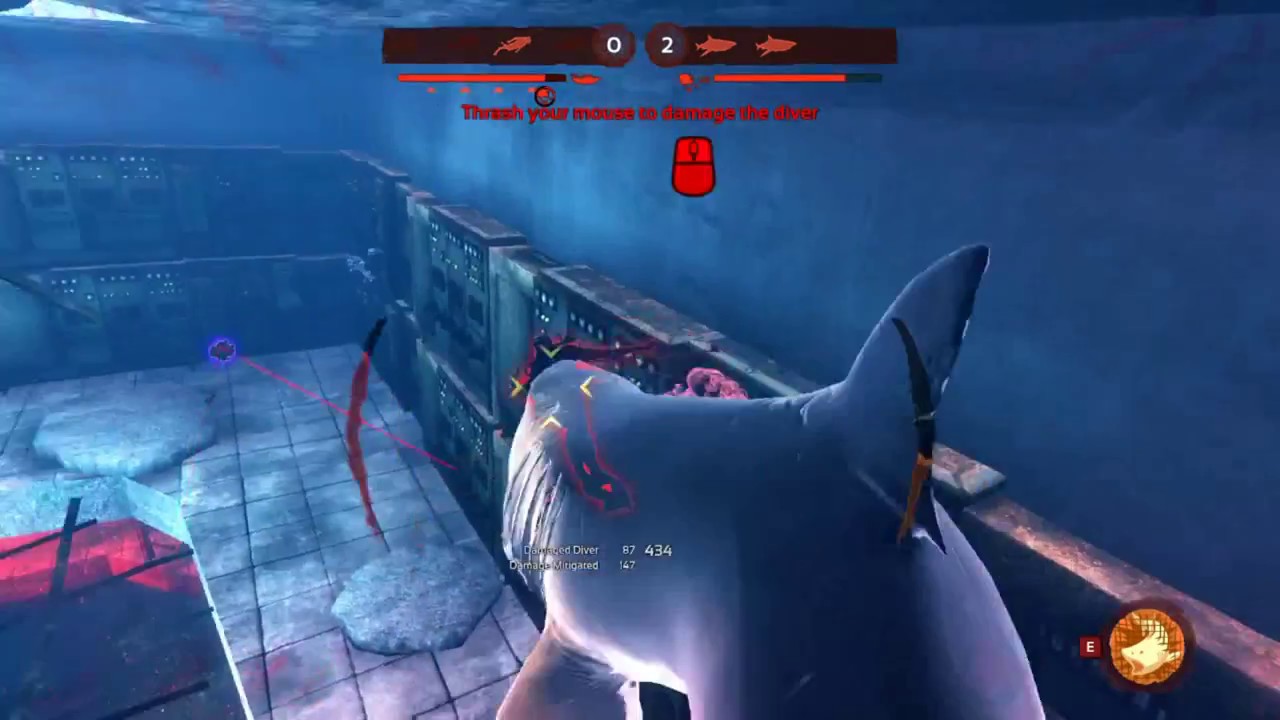 Depth Gameplay #4 Great White Shark - YouTube