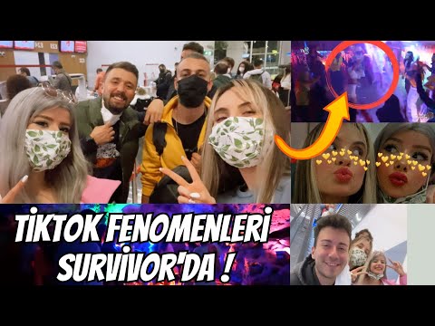 Tiktok Fenomenleri Survivor'a Gidiyor |Survivor Türkiye Bayram'a Özel Parti Ve Karaoke /Cemre Solmaz