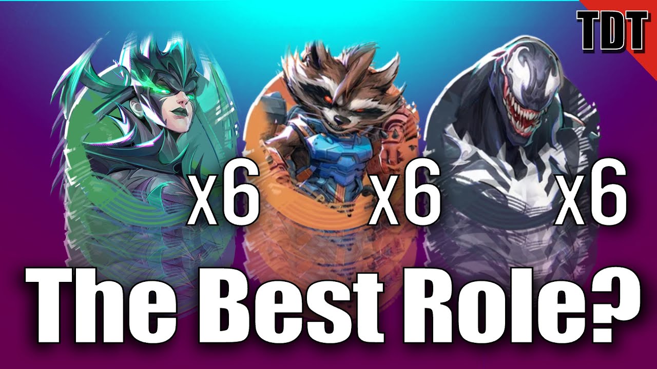 6 Tanks VS 6 Supports VS 6 DPS (Marvel Rivals) - YouTube