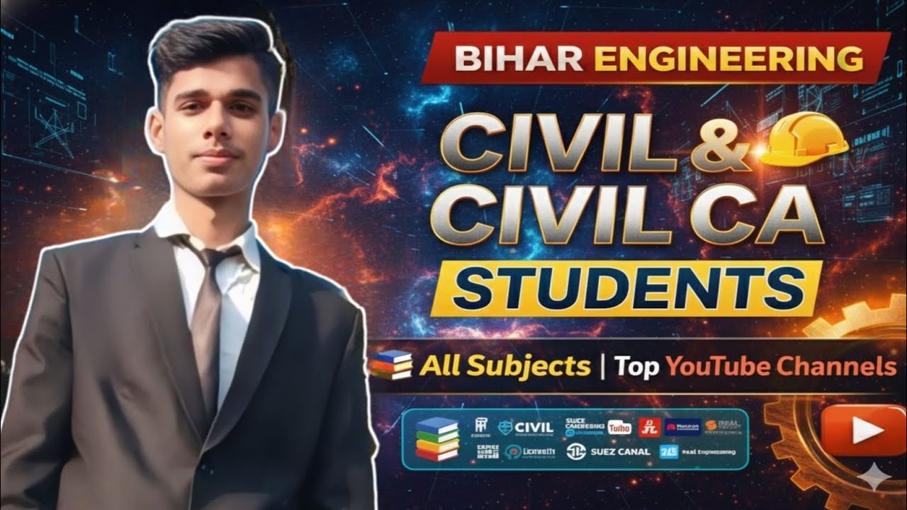 Bihar Engineering Civil & Civil CA Students 🔥 | All Subjects Best ...