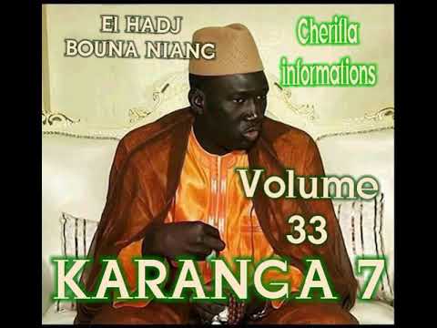 EL HADJI BOUNA  NIANG  KARANGA  VOLUME 33