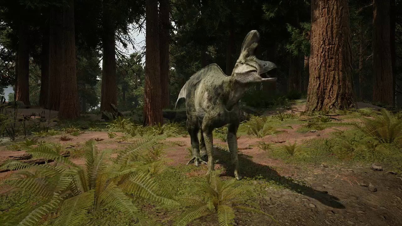 Path of Titans | Lambeosaurus Magnicristatus sounds - YouTube