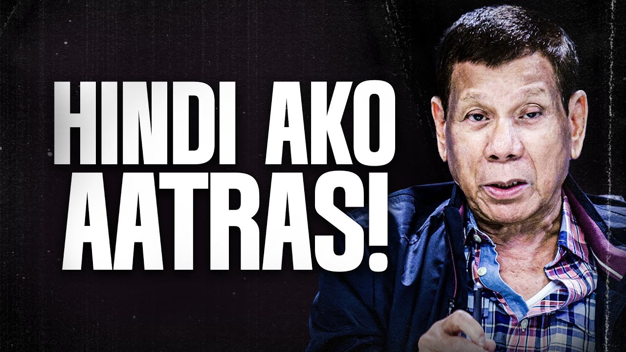 Hindi ako aatras even an inch —Duterte #duterte #dutertelegacy - YouTube