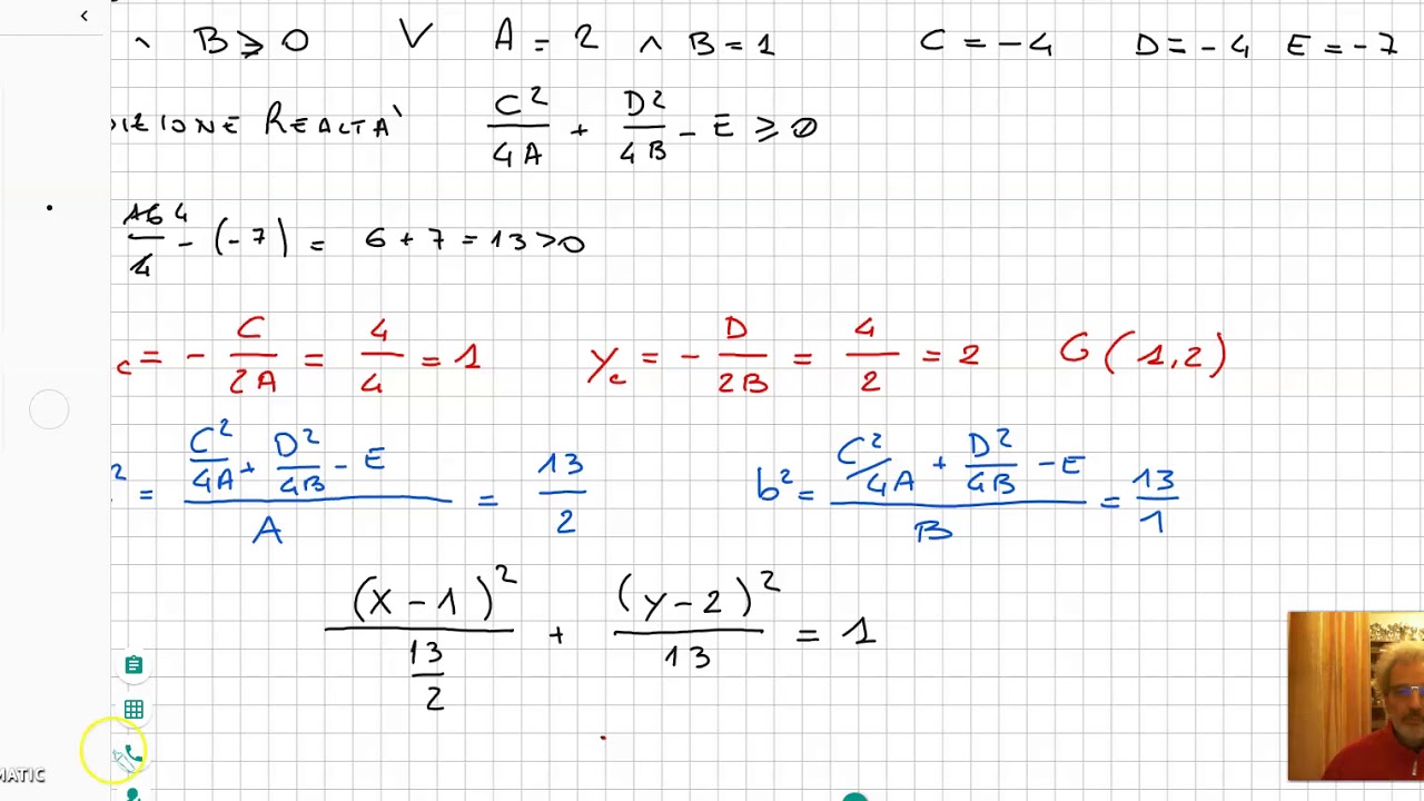 1 - Ellissi traslate tutorial - YouTube