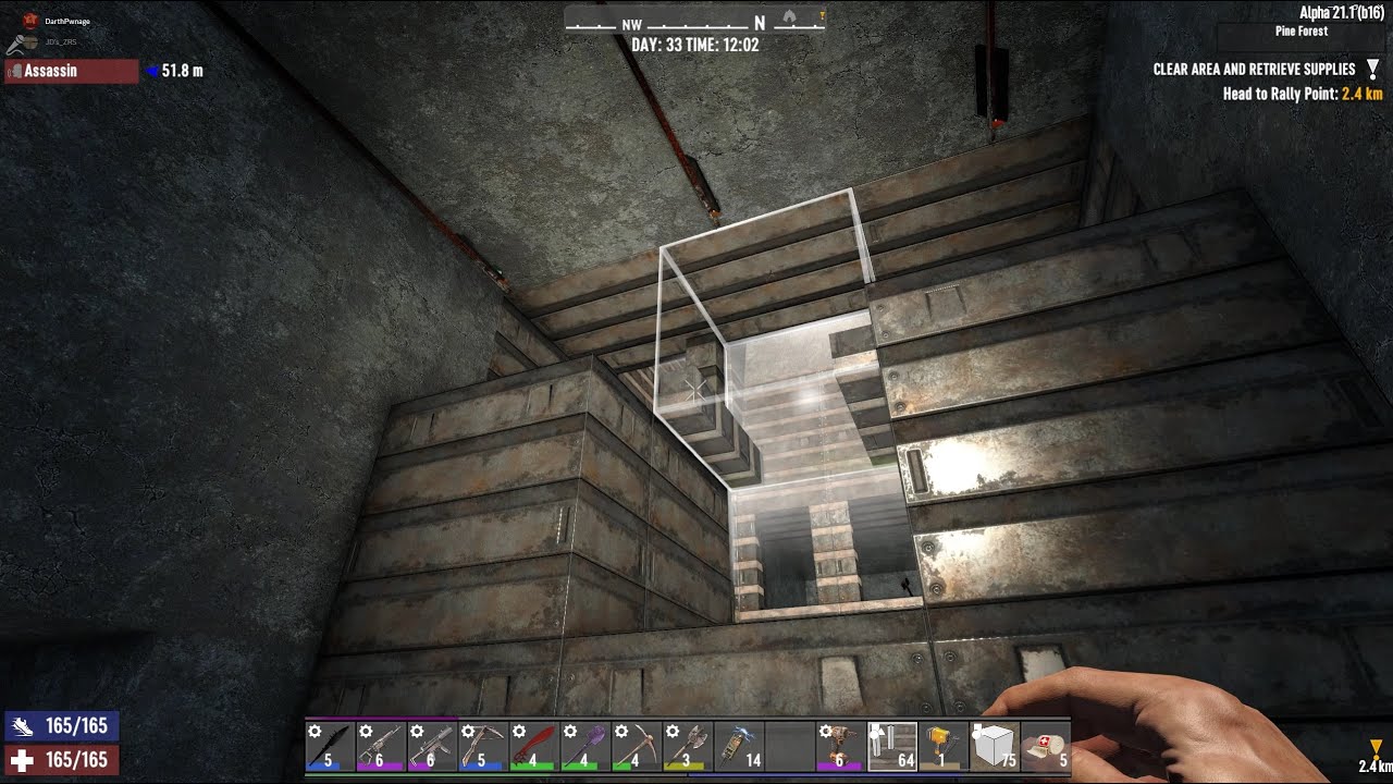 7D2D A21 EXP JD and Assassin EP32-33 (Base Building #4) - YouTube