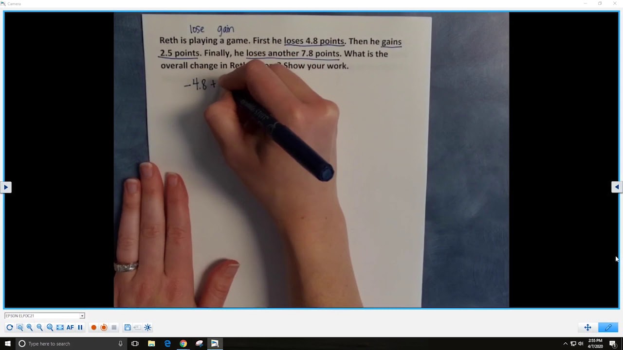 Teaching Tennessee: 7th Grade Math Lesson 8 - YouTube
