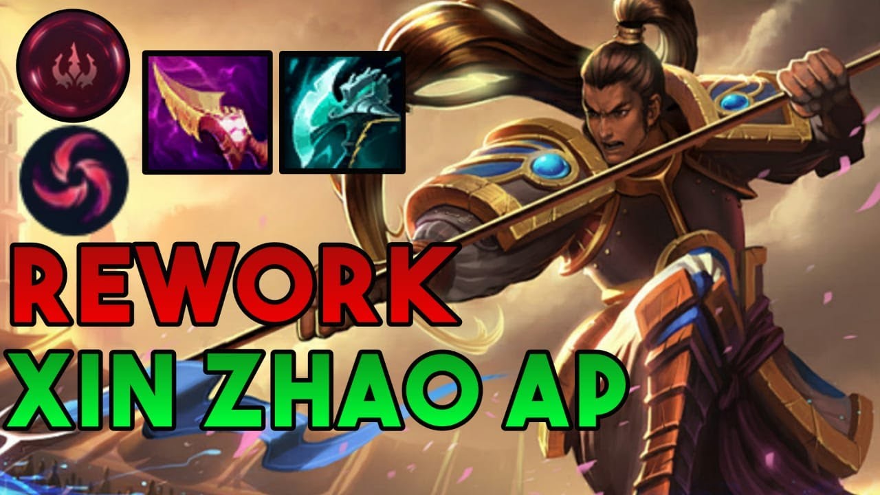 GAMEPLAY REWORK XIN ZHAO AP! Ficou muito ABSURDO! League of Legends ...