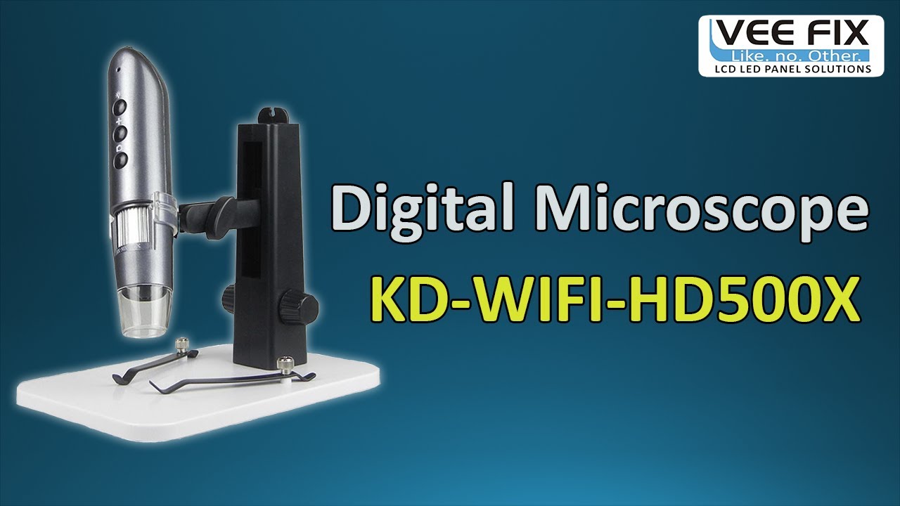 Digital Microscope KD WIFI HD500X | wifi microscope wireless microscope - YouTube
