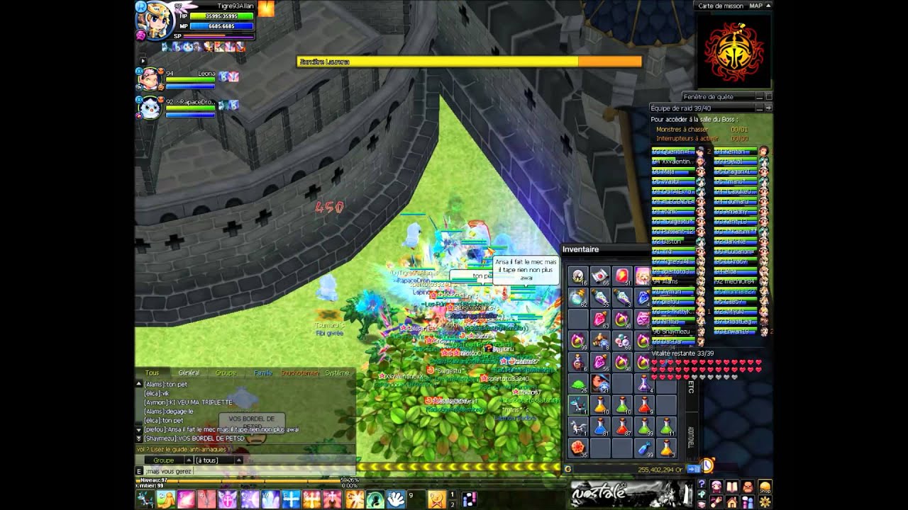 Nostale RAID SP8 WIN - YouTube