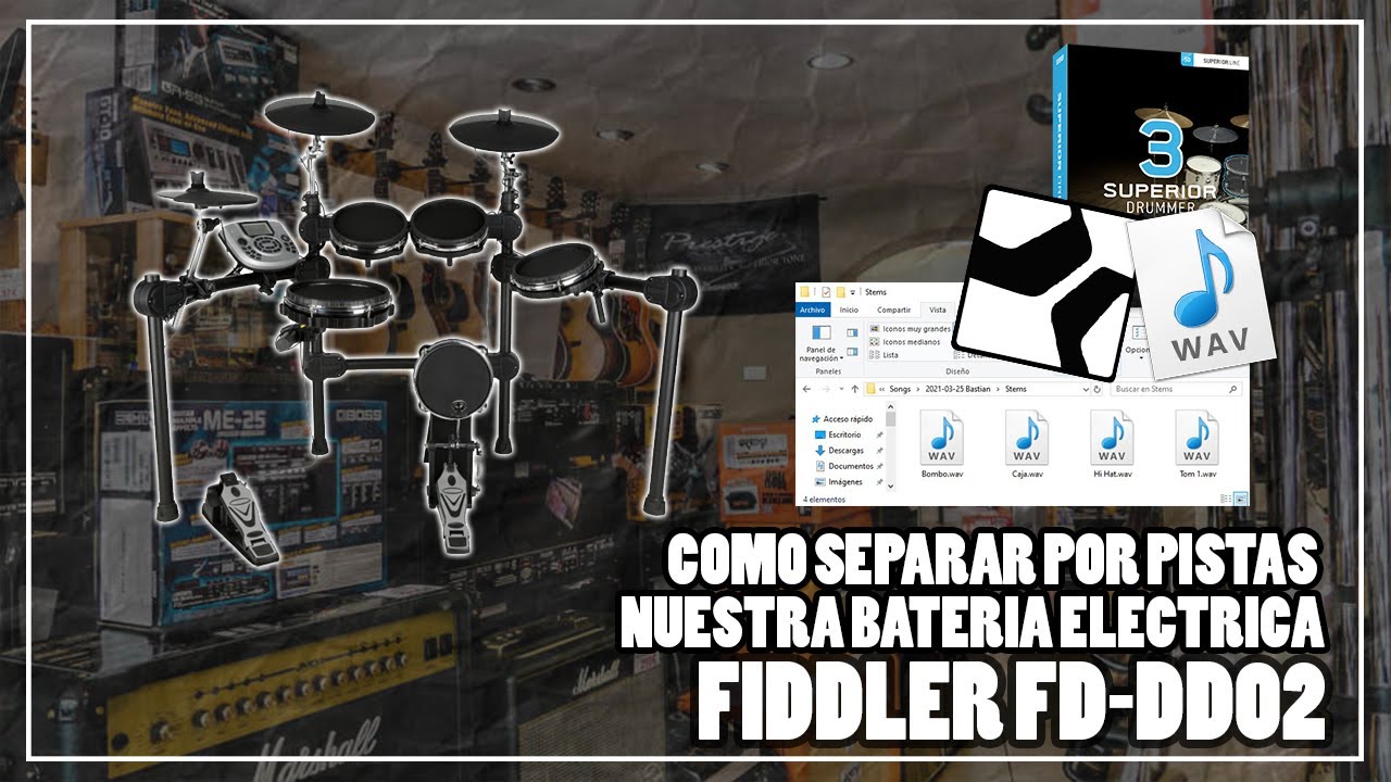 Como Separar y Exportar por Pistas Nuestra BATERIA ELECTRICA ...