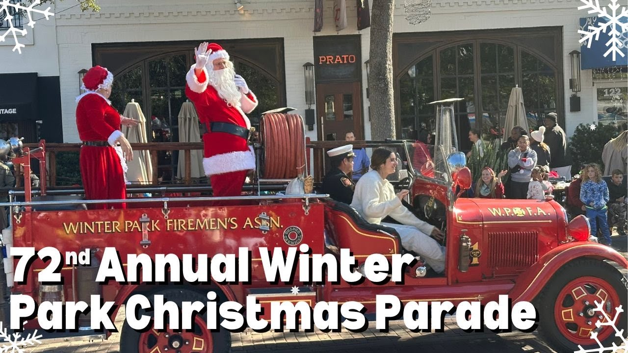 Most Epic Christmas Parade Ever! The 72nd Annual Winter Park Christmas ...