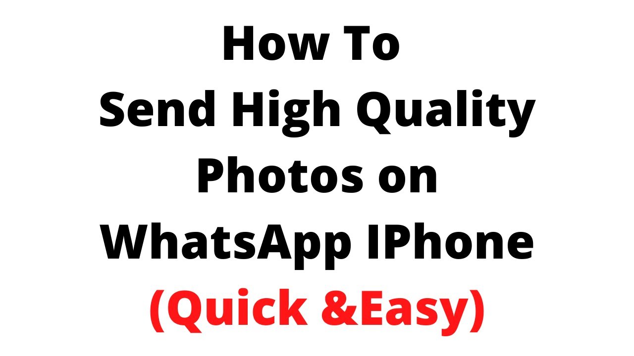 How To Send High Quality Photos On Whatsapp Iphone how To Send High how-to-send-high-quality-photos-on-whatsapp-iphone-how-to-send-high