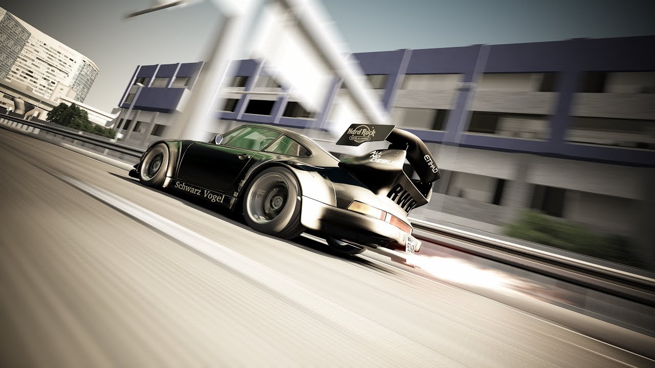 RUF CTR RAUH Welt Begriff Schwarz Vogel [Assetto Corsa MOD] - YouTube
